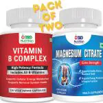 Buy Pronutrition Vitamin B Complex + Magnesium Citrate (Pack of 2 ...