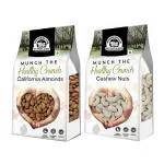 Buy Wonderland Foods Dry Fruits California Almonds 1Kg & Raw Cashew (Kaju) 1Kg W320 Grade Combo ...