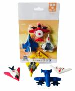 Buy Qwick Click (Set of 4) 3D Designer Military Aircraft Fighter Planes ...