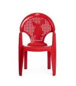Buy Chairman Bunny Rabbit Plastic Chair for Kids (Red/Blue/Orange/Green ...