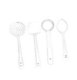 Buy SEVOU Kitchen Tools Stainless Steel Heavy Gauge 4 Piece Set of ...