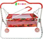 Buy Rawzz Red Metal Bassinet|BASSINET|BASINET|CRADLE|BABY BASSINET|BABY ...