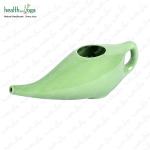 Buy HealthAndYoga Classico Leak Proof Ceramic Neti Pot - Lime Green ...
