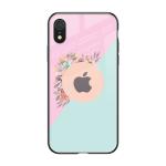 Buy Qrioh Multi Floral Glass case for Apple iPhone XR Online at Best ...