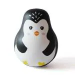 Shumee Multicolor Wooden Penguin Roly Poly Tumbler Wobbling Toy For ...