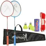 Buy Hipkoo Sports Multicolor Aluminum Badminton Complete Racquets Set ...