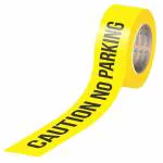 Buy SINGHAL No Parking Caution Tape Roll - 3 Inch x 300 Meter - High Visibility Bright Yellow ...