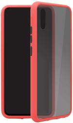 Buy Leyon Red Rubber, Fiber Back Cover For Redmi 9I Online at Best ...