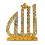 Buy KhwajaDarbar Islamic Muslim Gift - Holy Allah Name Car Dashboard ...