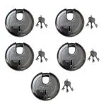 Buy KI SHIELD This is an 80mm Lock Made of Alloy Steel With a Silver ...