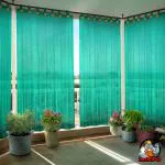 Buy HIPPO - HDPE 85% Sun Blockage Outdoor Balcony Curtain Complete UV ...