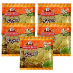 Buy BISHANLAL BABULAL | Papad | 2Kg (Pack of 5 400Gm x 5) | Crunchy and ...