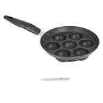 Buy Moxtiza Diamond Series Aluminum 7 Cups Non Stick Appa Patra with ...