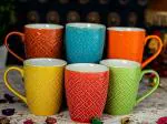 Buy DREAM SHADES Pack of 6 Ceramic (Multicolor, Cup Set) Online at Best ...