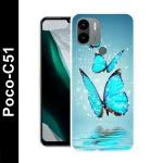 Buy PAEDICON Back Cover for POCO C51, POCO C50, Xiaomi Redmi A1 ...
