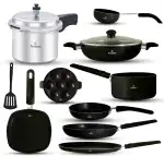 Buy Prestlee Premium Pressure Cooker 3 Ltr Combo (10 PC Combo) Online ...