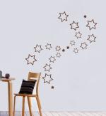Buy Sticker Studio Vinyl Stars Wall Sticker 121 cm X 114 cm Online at ...