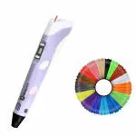 Buy 3 idea Imagine Create Print 3D Pen Purple + Multicolor PLA Filament ...