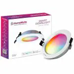 Buy HomeMate 9-Watts WiFi Smart LED Downlight - Multi Colour + Shades ...