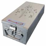 Buy GinoSet Stainless Steel Locker Boxes Jewellery Boxes Cash Peti Size ...
