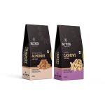 Buy SETHJI Black Pepper Masala roasted cashews, salted almonds Combo box pack- 250 grams each ...