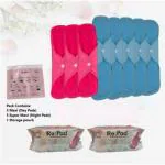 Buy Re:pad Reusable Sanitary Pads for Women - Pack of 8 (3 Maxi Pink ...