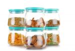 Buy kitchub Plastic Matka Containers for Kitchen Storage, Airtight 800m ...