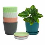 Buy INKULTURE Round Flower Pots for Plants, Home Indoor & Outdoor ...