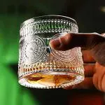 Buy SIDS CREATION (SET OF2 PC)170 ML Dancing Glass Rotatable Bottom ...