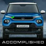 Buy Carmetics Black Plastic 3D Letters Sticker For Tata Online at Best ...