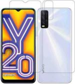 Buy Alphax Vivo Y20G, V2037 Transparent Glass Anti Glare and Scratch ...