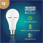 Buy Glowing Light - bright forever 12 W White Rechargeable Inverter ...