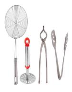 Buy Wofier Masher Steel Kitchen Pakad Tool And Momo's Tong Online at ...