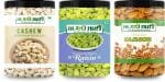 Buy Ihzu Nuts Premium Dry fruits Combo Pack 750gm Cashew , Raisins, Almond (Pack of 3 Each 250gm ...