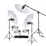 Buy HIFFIN Porta Kit Mark III with Boom of 9 feet Light Stands, Porta ...