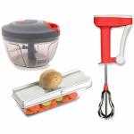 Buy ODD M EVEN Chopper, Slicer and Whisk Kitchen Tool Set Online at ...