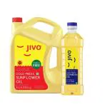 Buy JIVO Cold Press Sunflower Oil 5 Ltr + 1L Cold Press Soyabean Oil ...