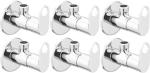 Buy Flockidos Brass Prime Angle Wall Tap for Home and Kitchen(6pcs ...