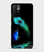 Buy BHAI COVER POCO M4 Pro 4G Polycarbonate Art Peacock Father And ...