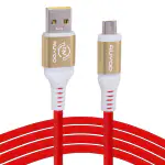 Buy Ruvoo Micro USB Fast Charging Red White With Golden Metal Online at ...