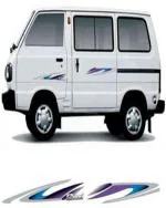 Buy AUTOMANTRA Maruti omni 001 Aqua & Decal for Car| Unique Car Sticker ...