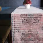 Buy PEACE WAYZ Handmade table runner and placemats for 6 seater dining ...