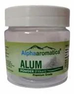 Buy Alphaaromatica Alum Stone Powder Fitkari 100gms Jar Online at Best ...