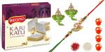 Buy Feastive Celebrations Bikano Kaju Katli With Mayur Dhwaj Rakhi ...