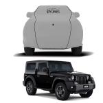 Buy TPH Covers Grey Nomex Car Cover with Premium Piping For Mahindra ...