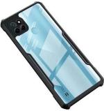 Buy AmericHome Realme C25Y Black, Transparent Rubber Dual Protection ...