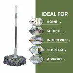 Buy NORIDY Microfiber Twist N Squeeze Mop for Floor Cleaning,Microfiber ...