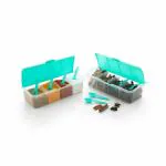 Buy HARISHREE 4 IN 1 Plastic Masala Box for Kitchen Dabbe Transparent ...