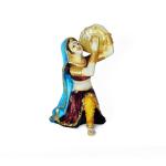 Buy Etsibitsi Multicolor Polyester Rajasthani Women With Musical ...