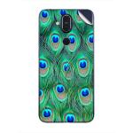 Buy GADGETSWRAP Printed Vinyl Skin Sticker for Nokia 8.1 - Peacock ...